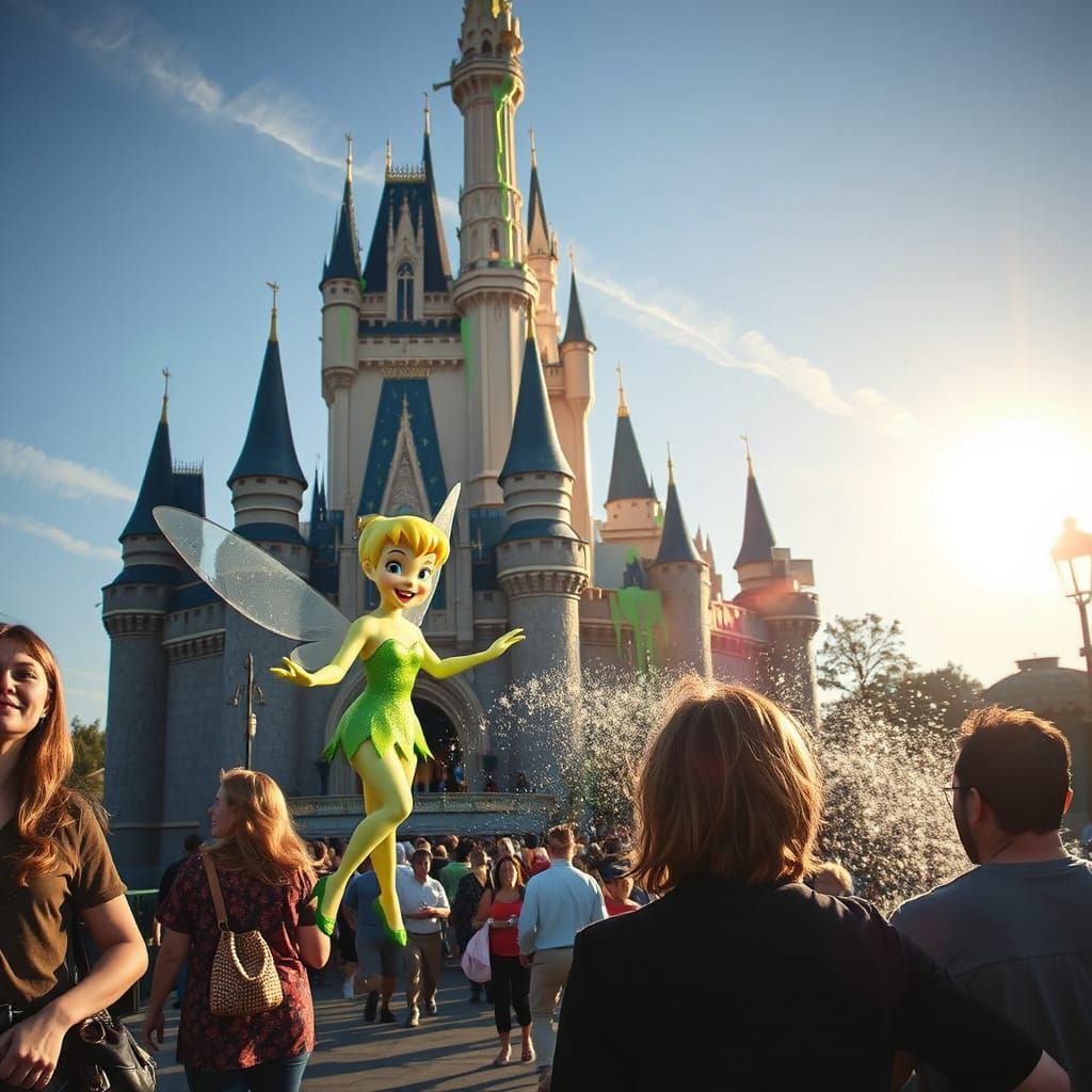 Tinkerbell is up to something... - Surreal Disney World Cast...