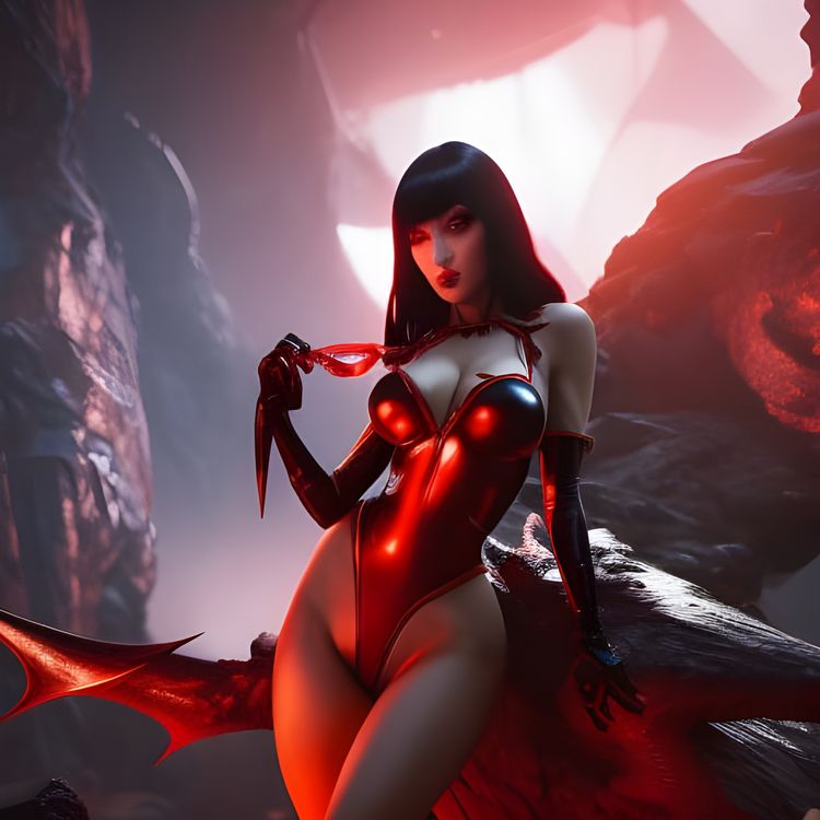 Seduction - AI Generated Artwork - NightCafe Creator