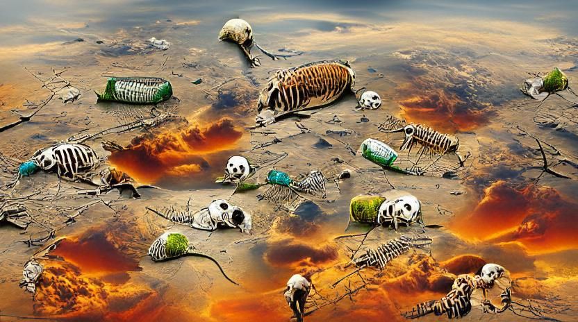 Anthropocene extinction 3 - the end of life as we know it - AI ...