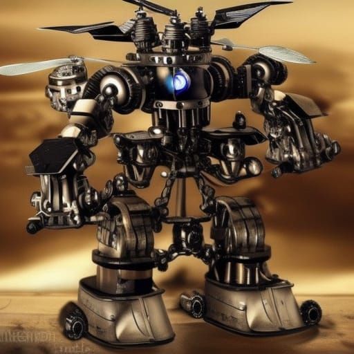 Stimfunk roboto - AI Generated Artwork - NightCafe Creator