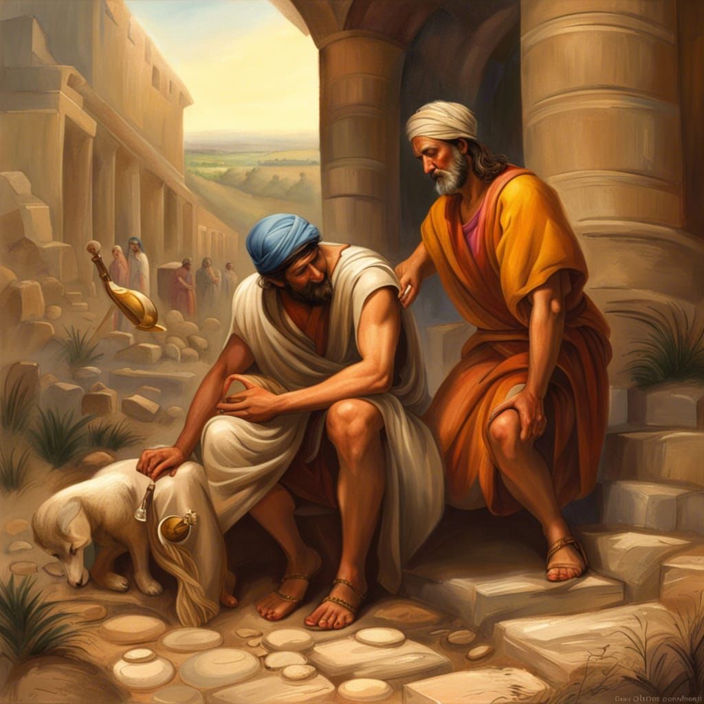 The Good Samaritan - AI Generated Artwork - NightCafe Creator
