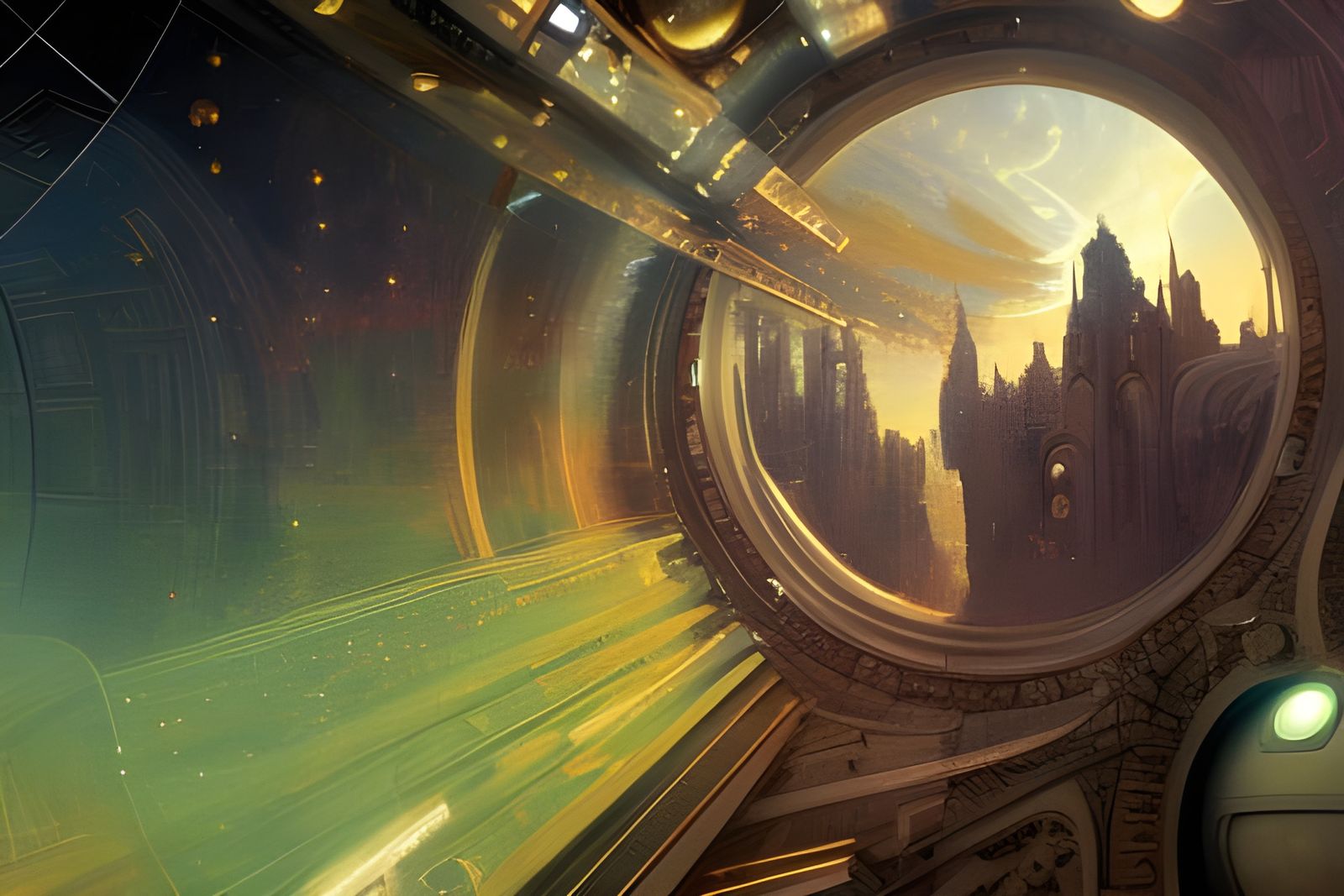 A Mothership? A Cathedral? A Time Machine? - AI Generated Artwork ...