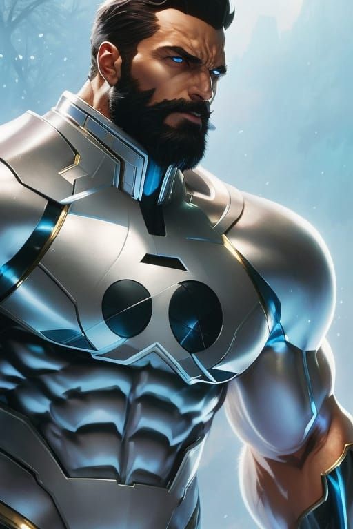 Cyberware hero - AI Generated Artwork - NightCafe Creator