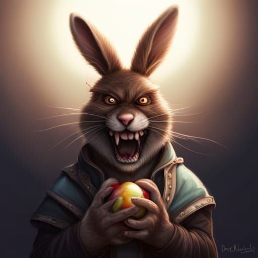 "mahahah just have a bite!" - AI Generated Artwork - NightCafe Creator