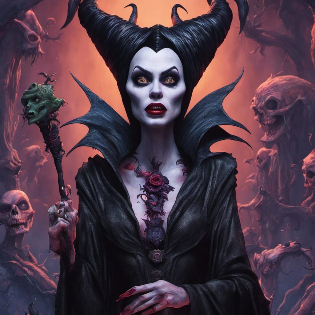 Maleficent - AI Generated Artwork - NightCafe Creator