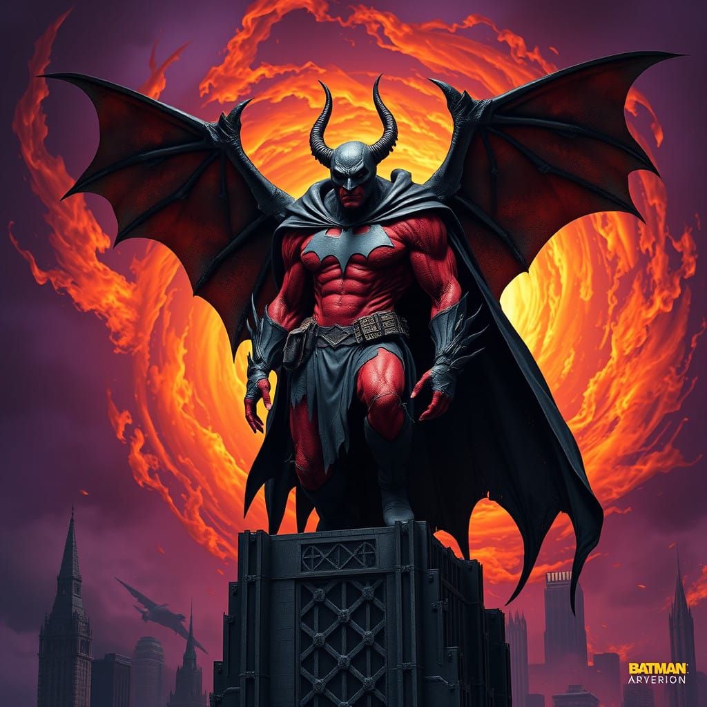 demonic batman - demonic batman