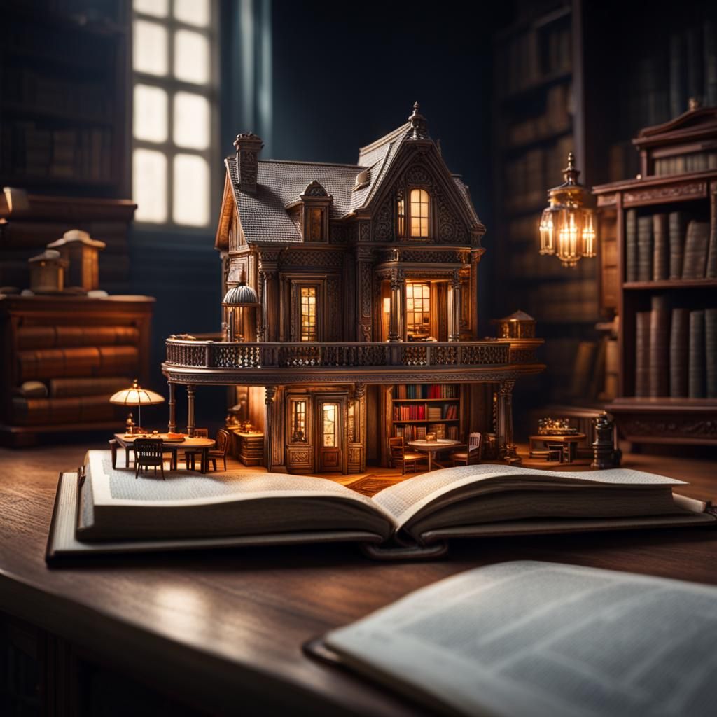 AI- THE MINITURE COLLECTION - AI Generated Artwork - NightCafe Creator