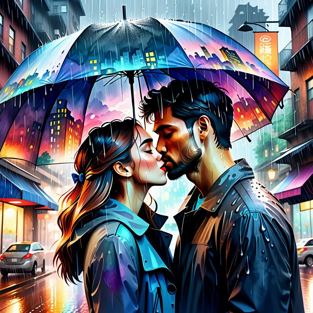 Rainy day scenes - AI Generated Artwork - NightCafe Creator
