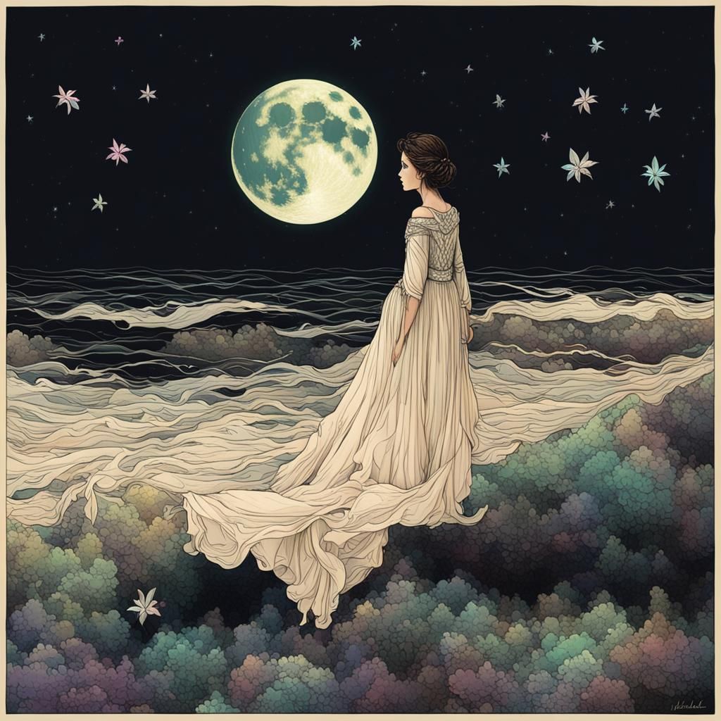 For the moon never beams, without bringing me dreams of the beautiful ...