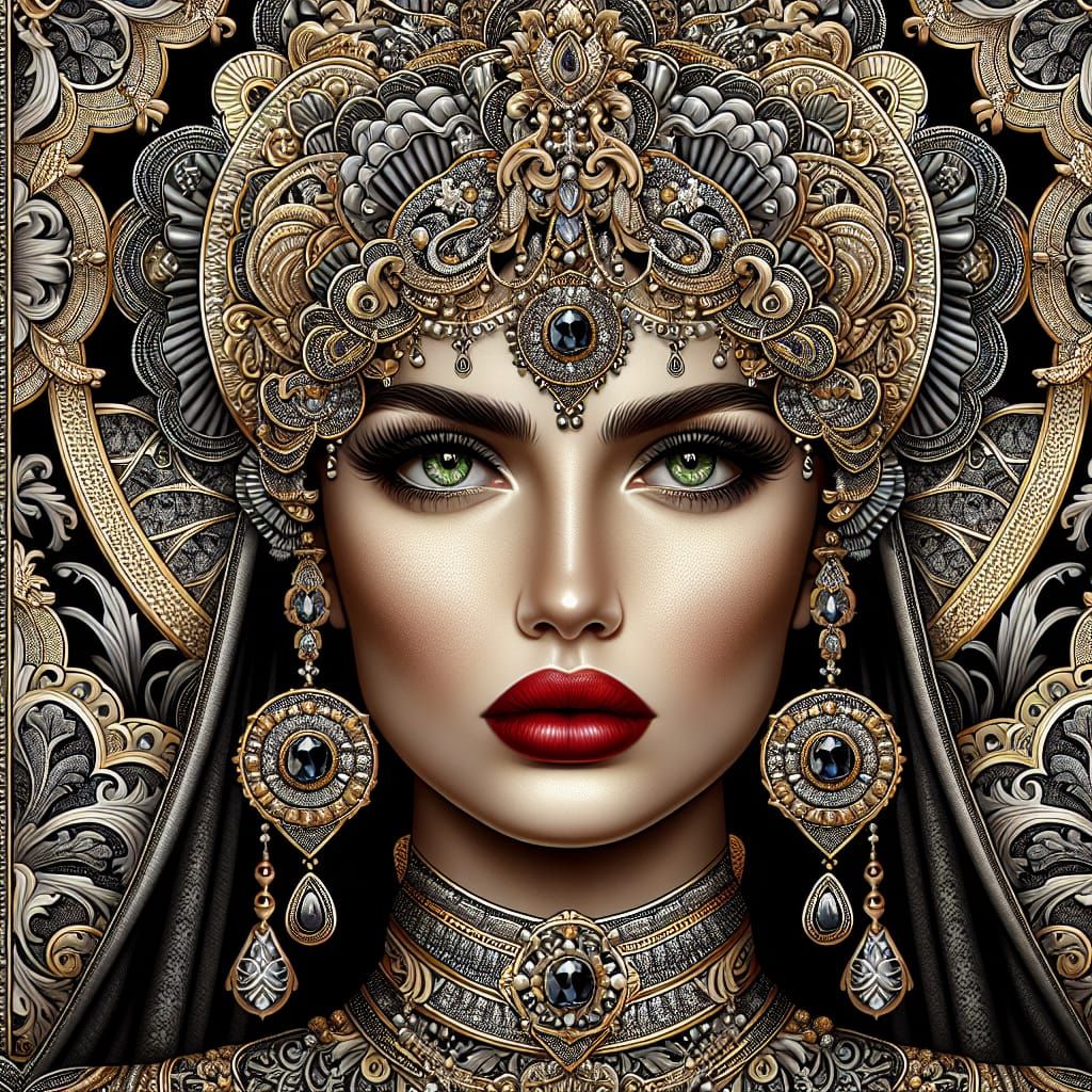 Majestic celestial Beauty - AI Generated Artwork - NightCafe Creator