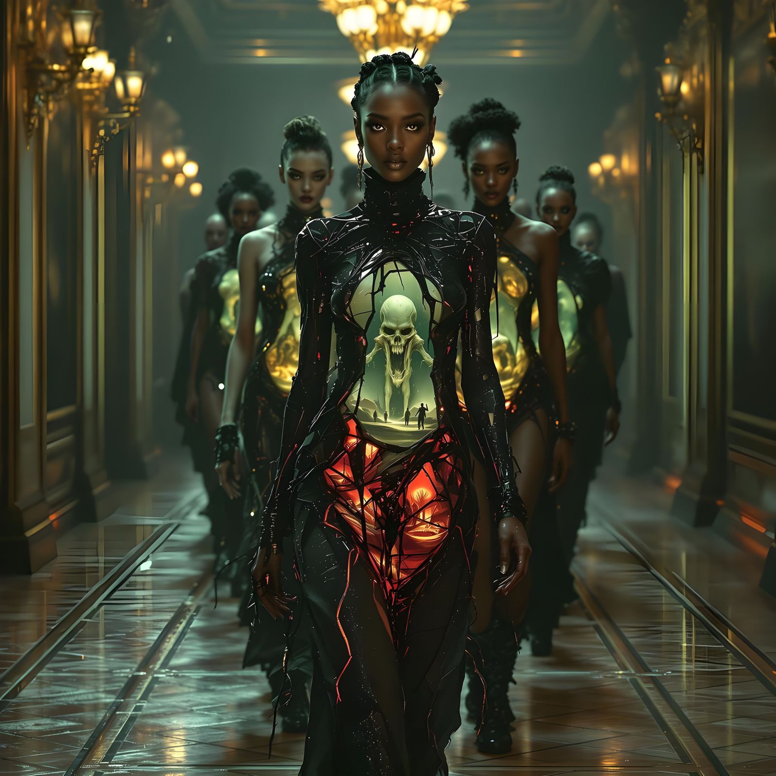 inner model OG (#4) - Ethereal Horror Fashion Show on Haunte...