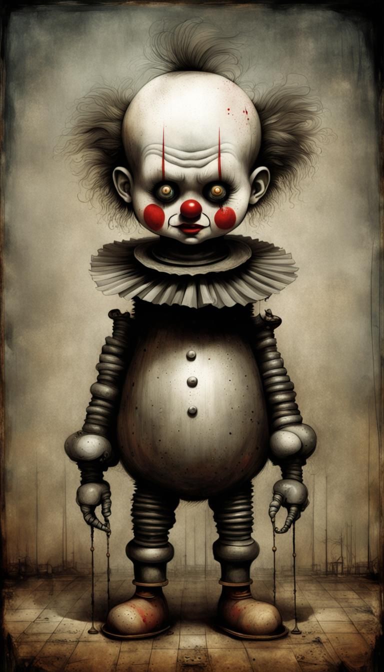 "Bozo the Clown": photograph by Stephen Gammell - Gabriel Pacheco - Naoto Hattori - Joan Miró ...