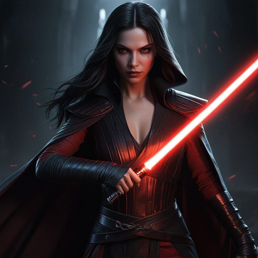 Sith Life - Dark Sith Warrior in Malevolent Stance