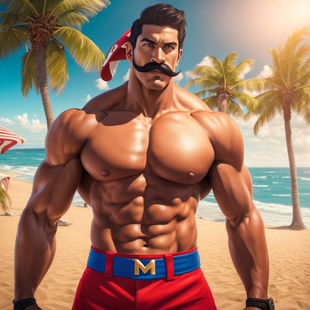 Mario Mario - AI Generated Artwork - NightCafe Creator