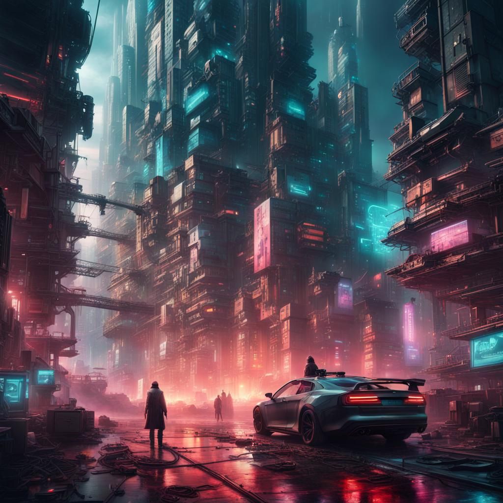 cyberpunk - AI Generated Artwork - NightCafe Creator