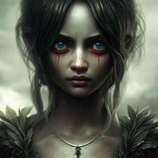 strange girl 3 - AI Generated Artwork - NightCafe Creator