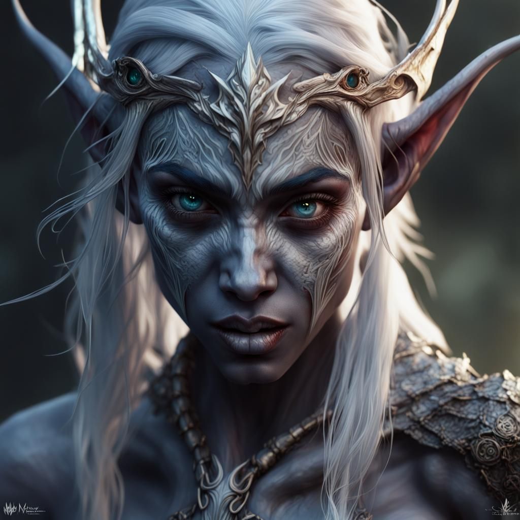 Drow - AI Generated Artwork - NightCafe Creator