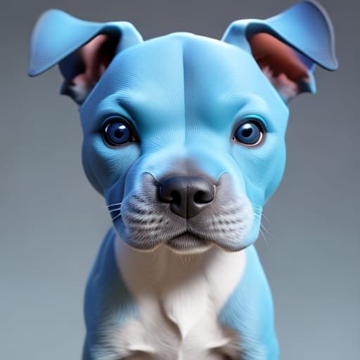 Blue jr - AI Generated Artwork - NightCafe Creator