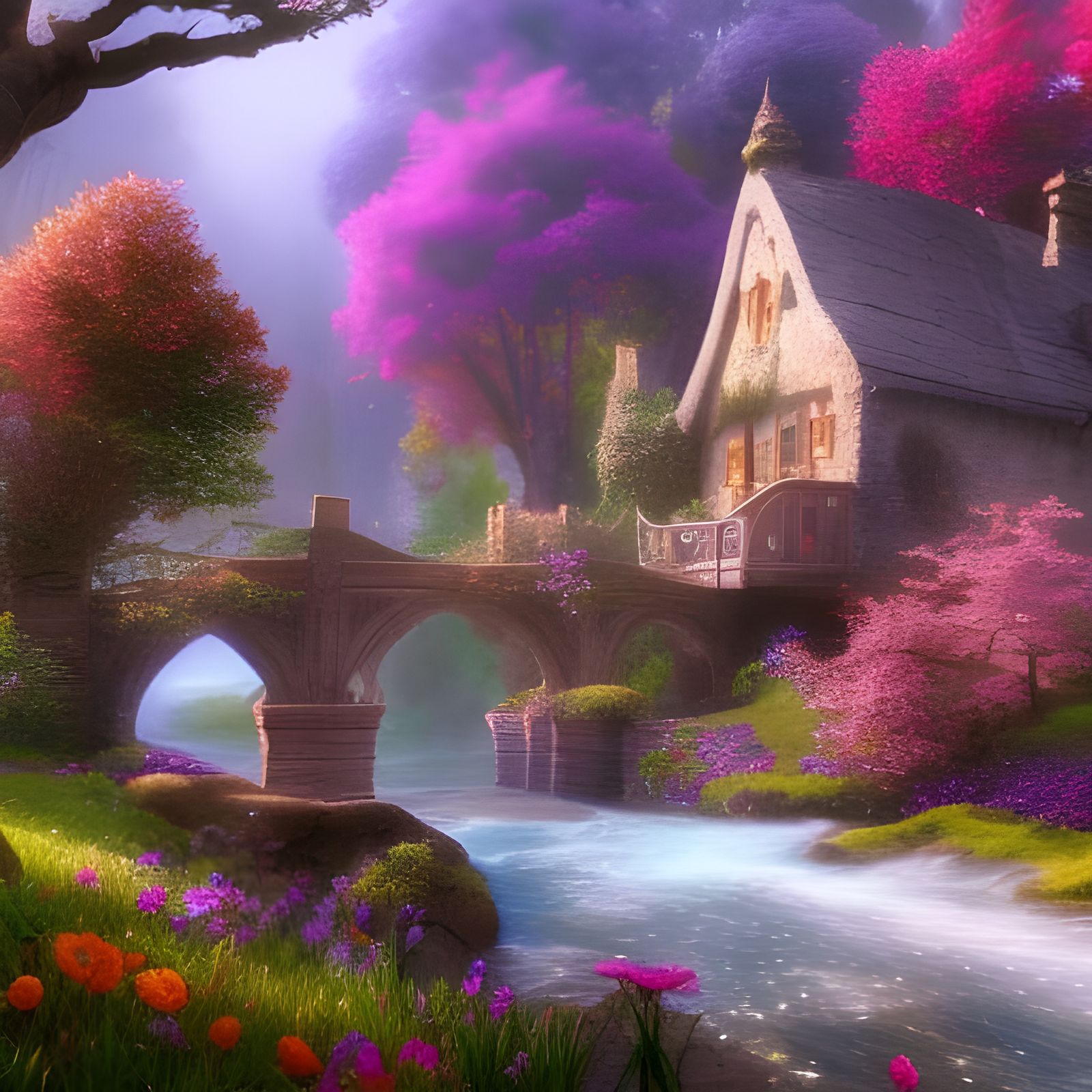 Spring Fresh Air - AI Generated Artwork - NightCafe Creator