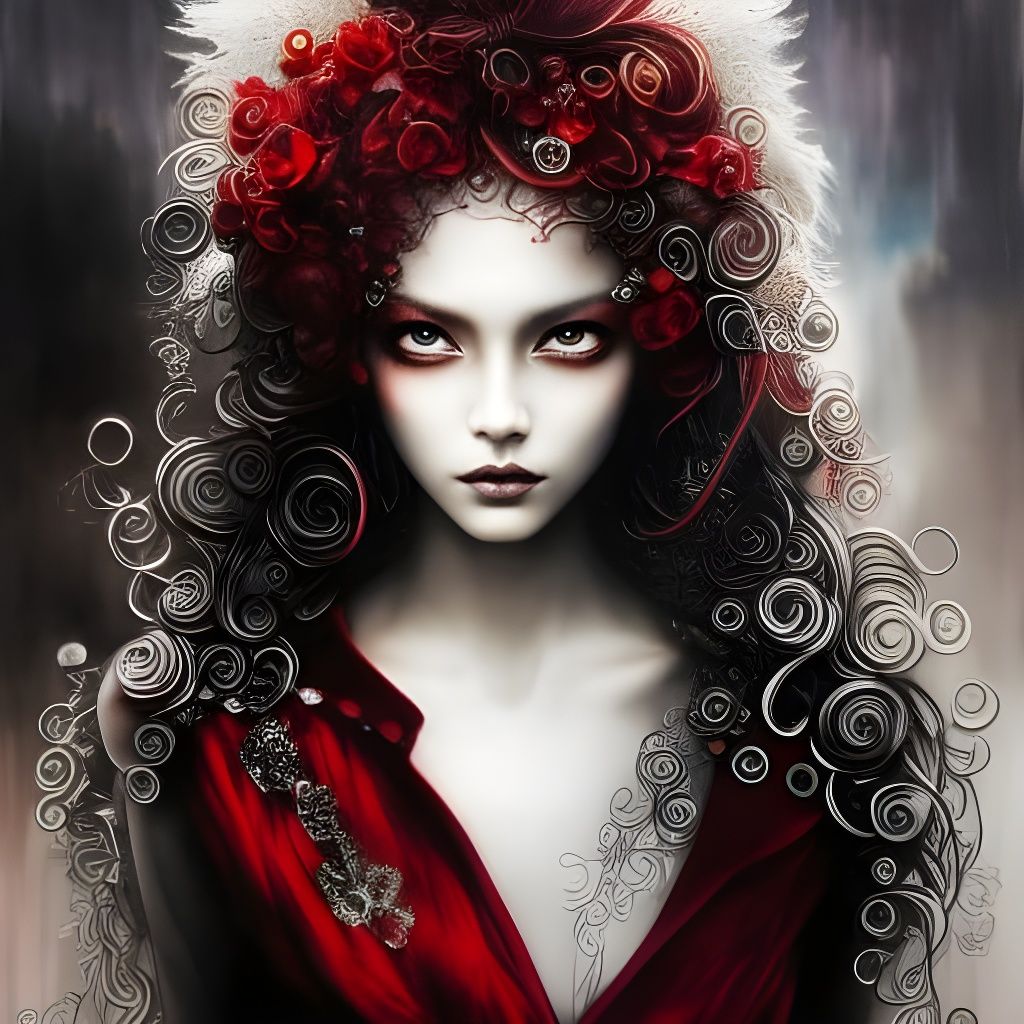 Redblack - AI Generated Artwork - NightCafe Creator