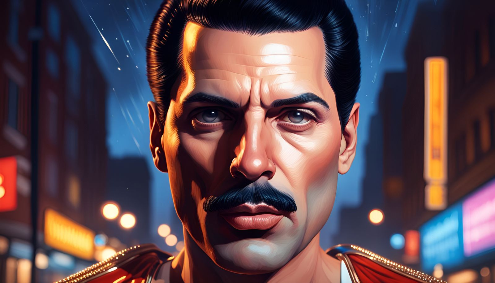 FREDDIE MERCURY 🔥🎷 We Are The Champions SAX COVER Thumbnail - AI ...