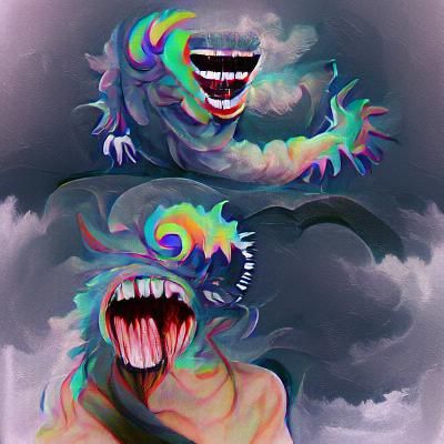 Bipolar Monster - AI Generated Artwork - NightCafe Creator