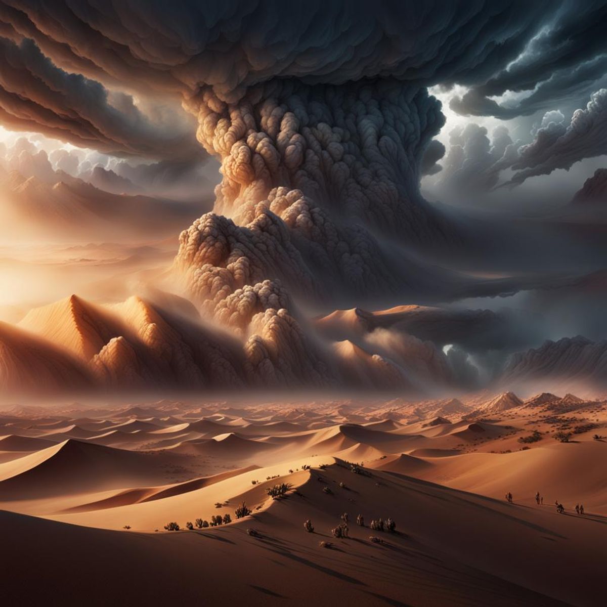Sandstorm - AI Generated Artwork - NightCafe Creator