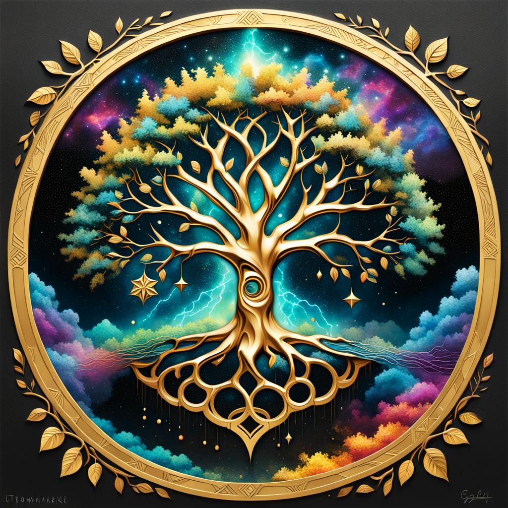 The Tree of Life - AI Generated Artwork - NightCafe Creator