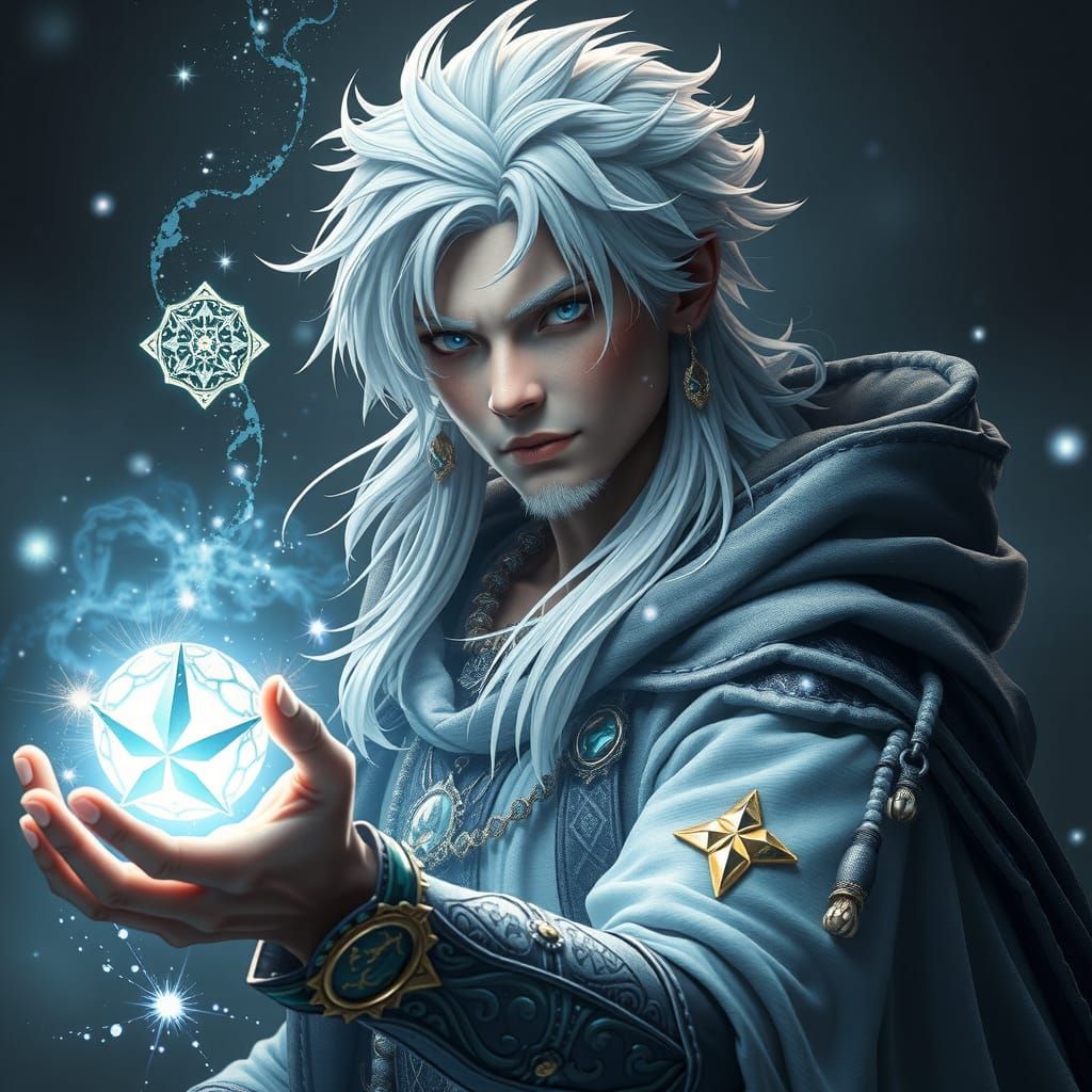 mage - Astral Mage Manipulating Celestial Bodies in 3D