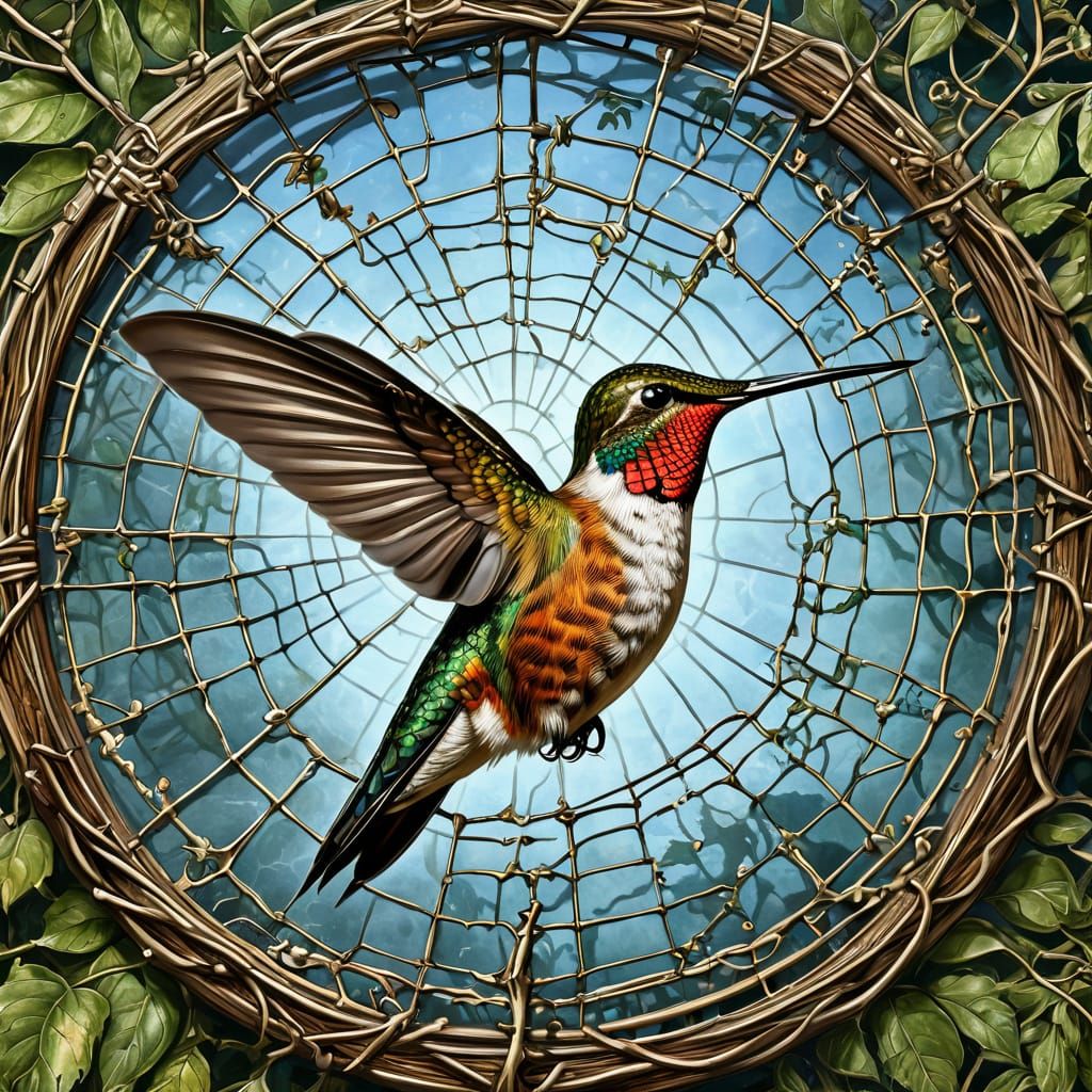 Hummingbird - AI Generated Artwork - NightCafe Creator