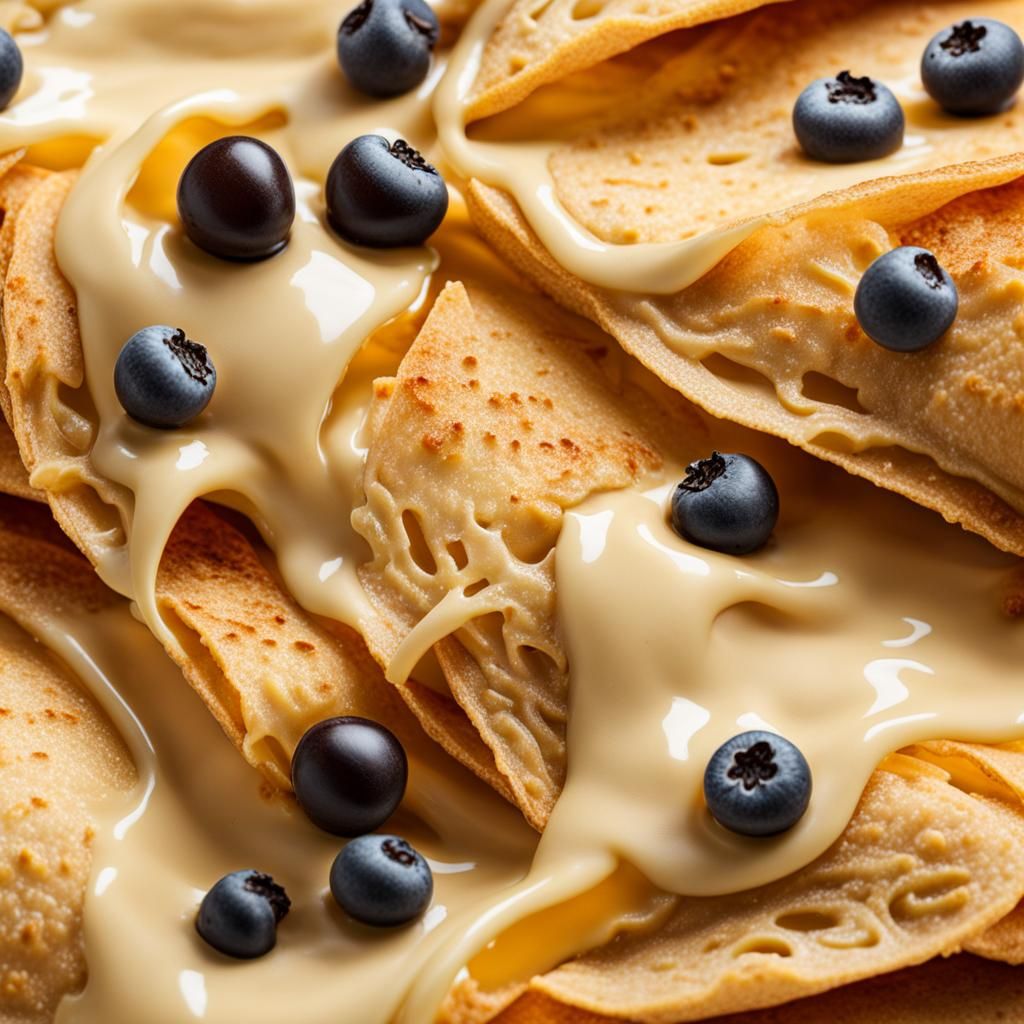 Hyper realistic photo of a creamy crepe - AI Generated Artwork ...