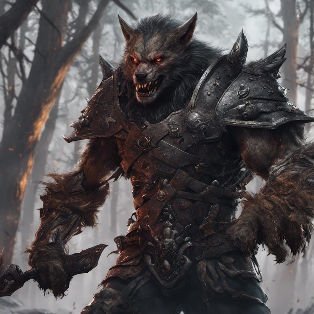 Werewolf soldier - AI Generated Artwork - NightCafe Creator