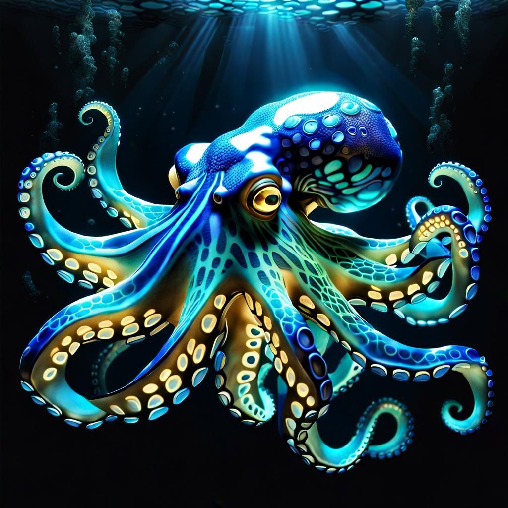 octopus - AI Generated Artwork - NightCafe Creator