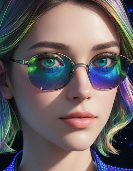 Groovy self portrait - AI Generated Artwork - NightCafe Creator