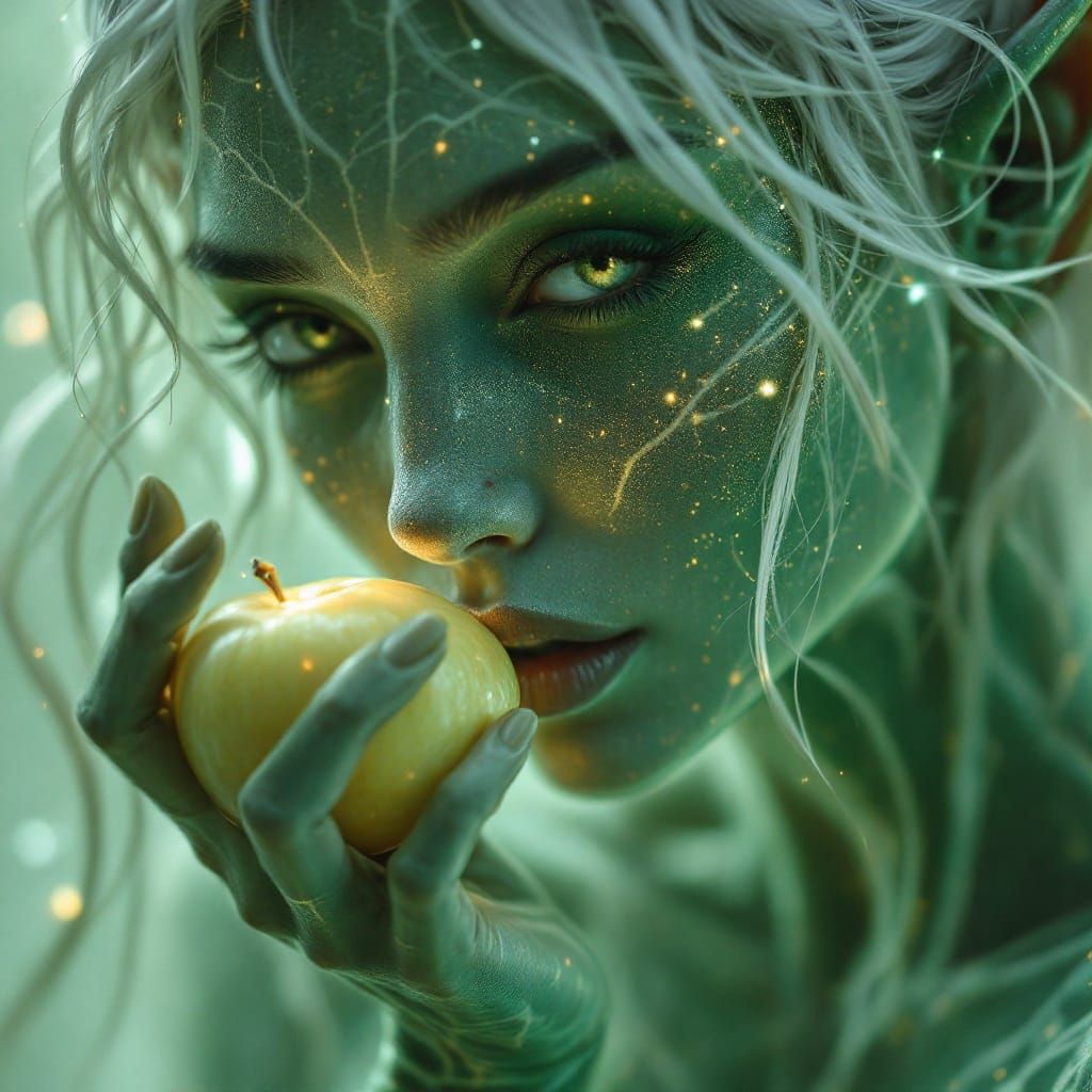 poison bite and a fresh start - Stunning Jade Elf Widow in ...