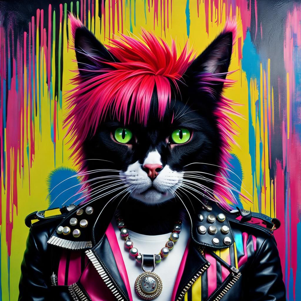 Punk Album Cover - AI Generated Artwork - NightCafe Creator