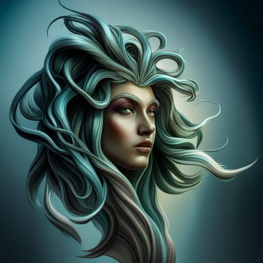 An Evil Beauty - AI Generated Artwork - NightCafe Creator