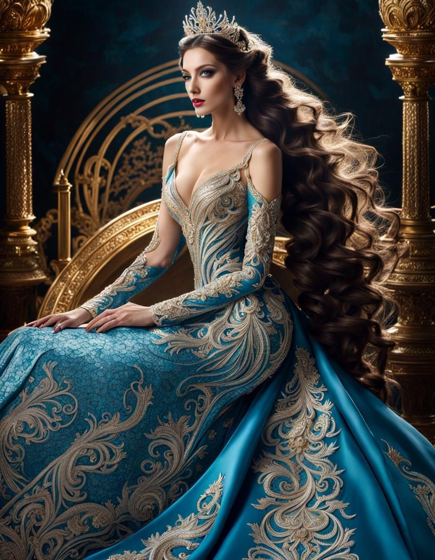 Queen Ariell - AI Generated Artwork - NightCafe Creator