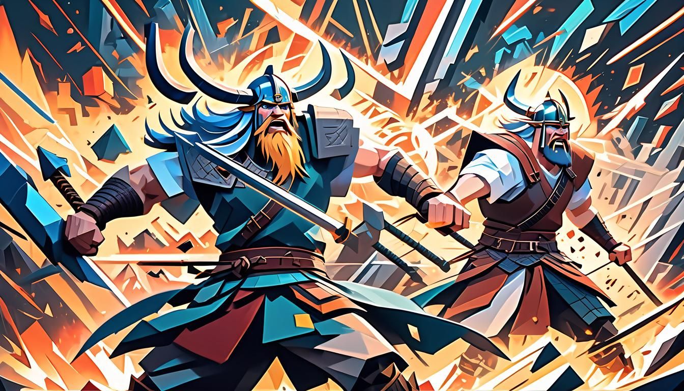 Viking Attack - AI Generated Artwork - NightCafe Creator