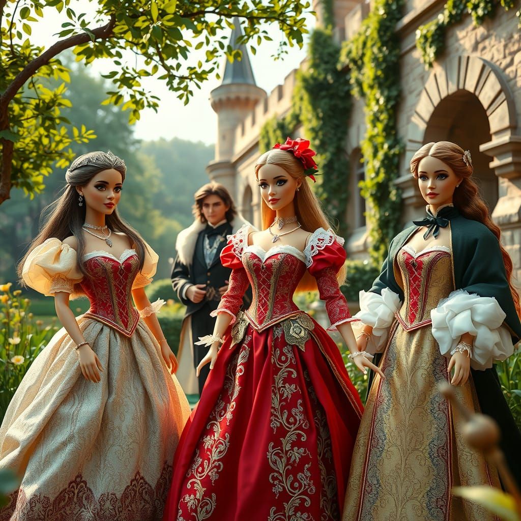 Barbie renaissance period - Barbie in Renaissance Splendor