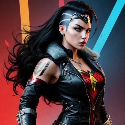 Wonder Woman - AI Generated Artwork - NightCafe Creator