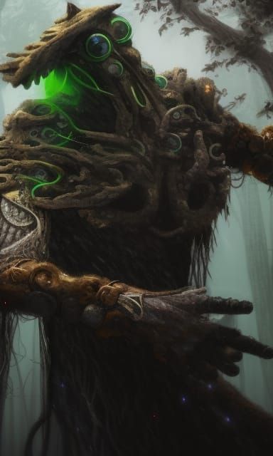 Construct Menaces #19 Druidic Repurpose #7 - AI Generated Artwork - NightCafe Creator