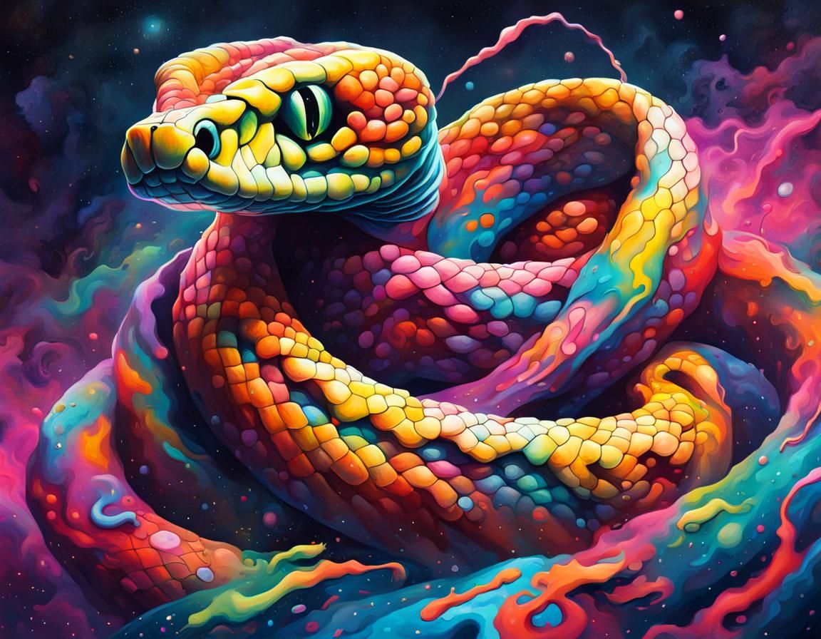 space snake - AI Generated Artwork - NightCafe Creator