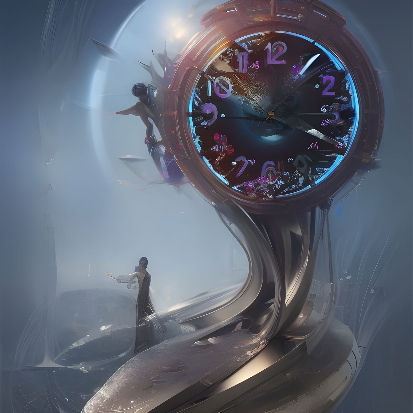 Clocks - AI Generated Artwork - NightCafe Creator