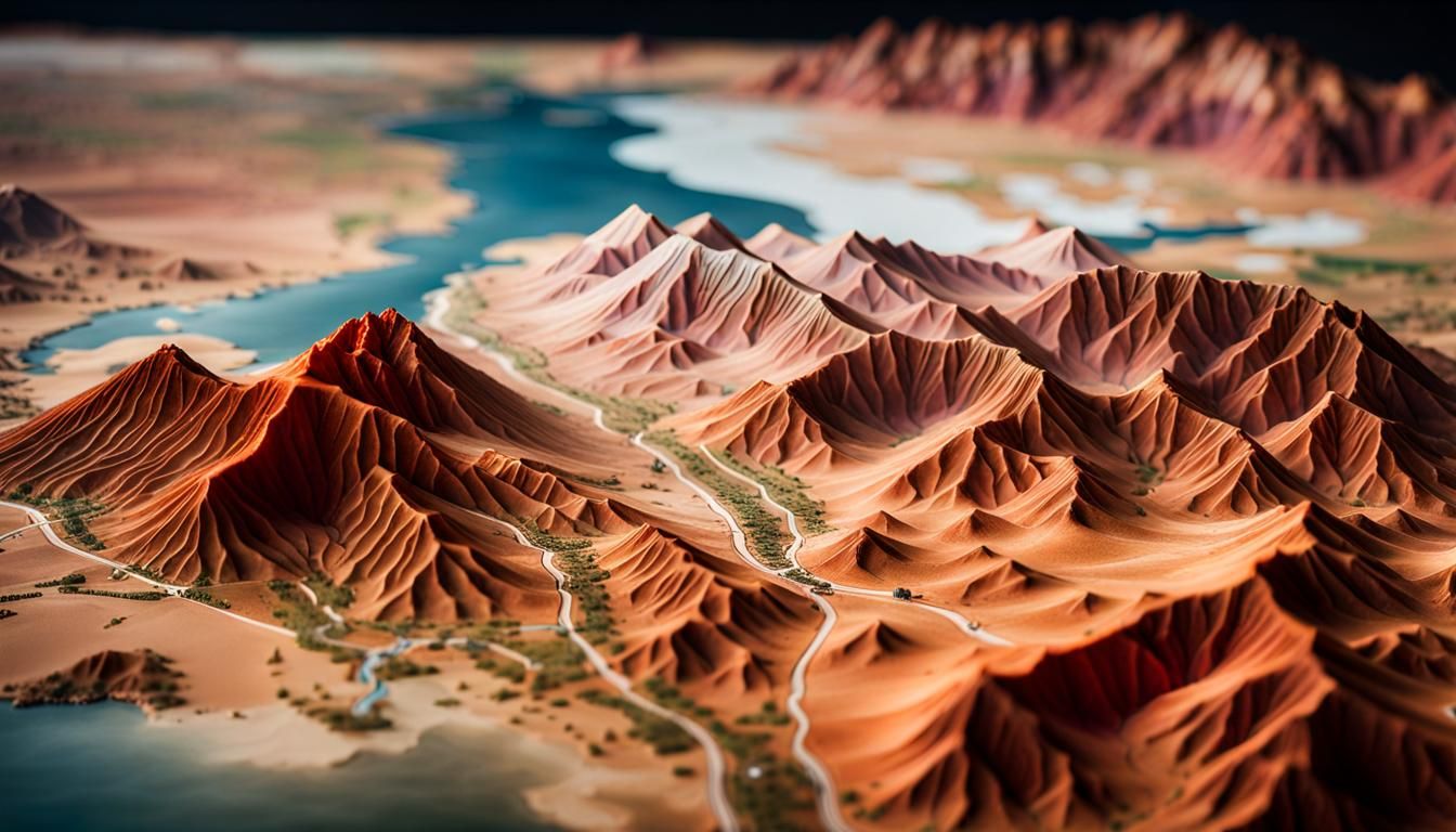 Desert Canyon - AI Generated Artwork - NightCafe Creator