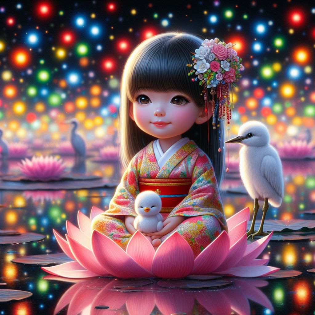 lotus float - AI Generated Artwork - NightCafe Creator