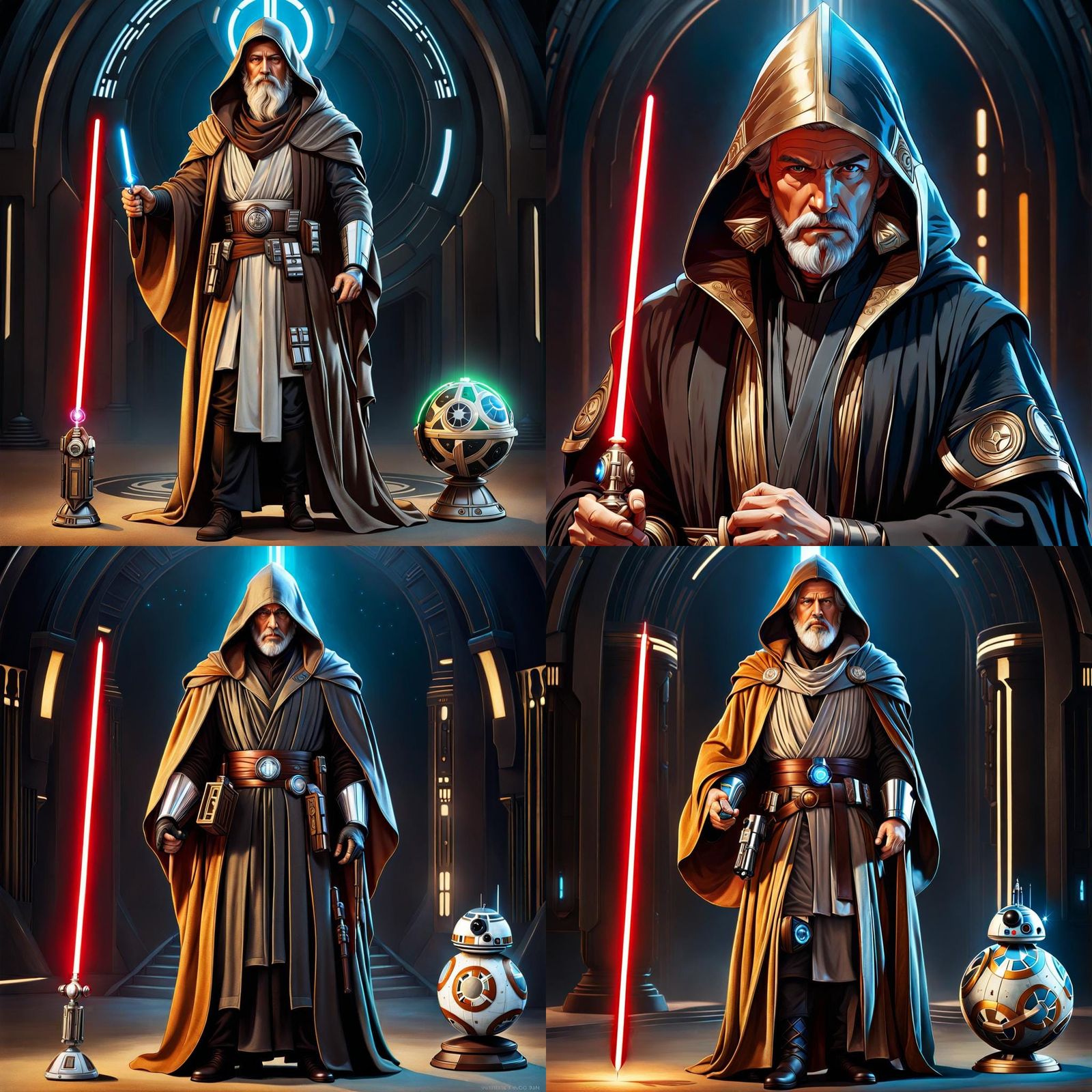 Jedi master - AI Generated Artwork - NightCafe Creator