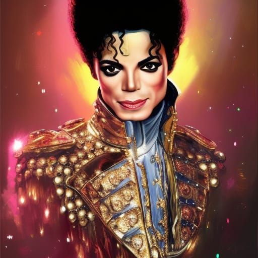 Prince of pop - AI Generated Artwork - NightCafe Creator
