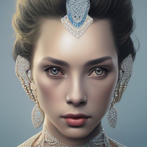 Diamonds and pearls - AI Generated Artwork - NightCafe Creator