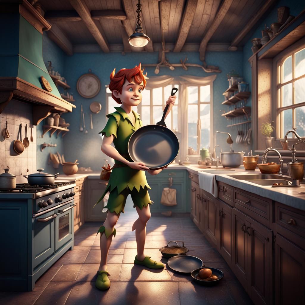 Peter’s Pans - AI Generated Artwork - NightCafe Creator